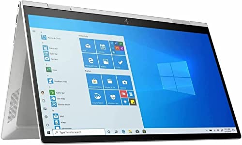 HP Envy x360 15.6-inch FHD Touchscreen 512GB SSD, i5-1135G7 2-in-1 Laptop (8GB RAM, SD Card Reader, Intel Iris Xe Graphics, Windows 11 ) Silver, 15-ed1055wm