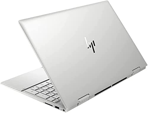 HP Envy x360 15.6-inch FHD Touchscreen 512GB SSD, i5-1135G7 2-in-1 Laptop (8GB RAM, SD Card Reader, Intel Iris Xe Graphics, Windows 11 ) Silver, 15-ed1055wm