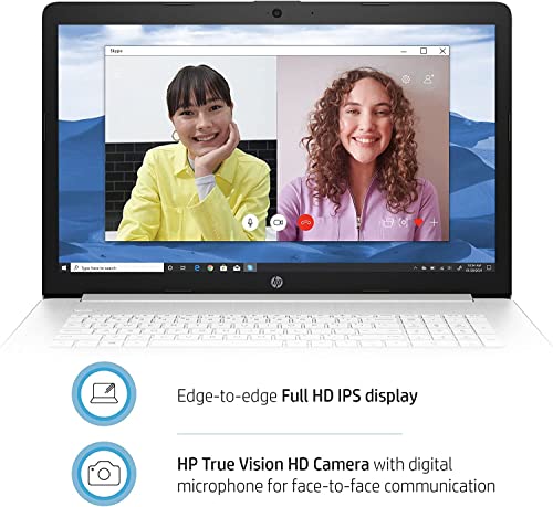 HP 2022 17 Laptop Computer, 17.3" FHD Anti-Glare 300 nits, Intel Core i3-1115G4 (Beat i5-10210U), 8GB DDR4 RAM, 256GB PCIe SSD, 802.11AC WiFi, Bluetooth 4.2, Windows 11, broag 64GB Flash Drive