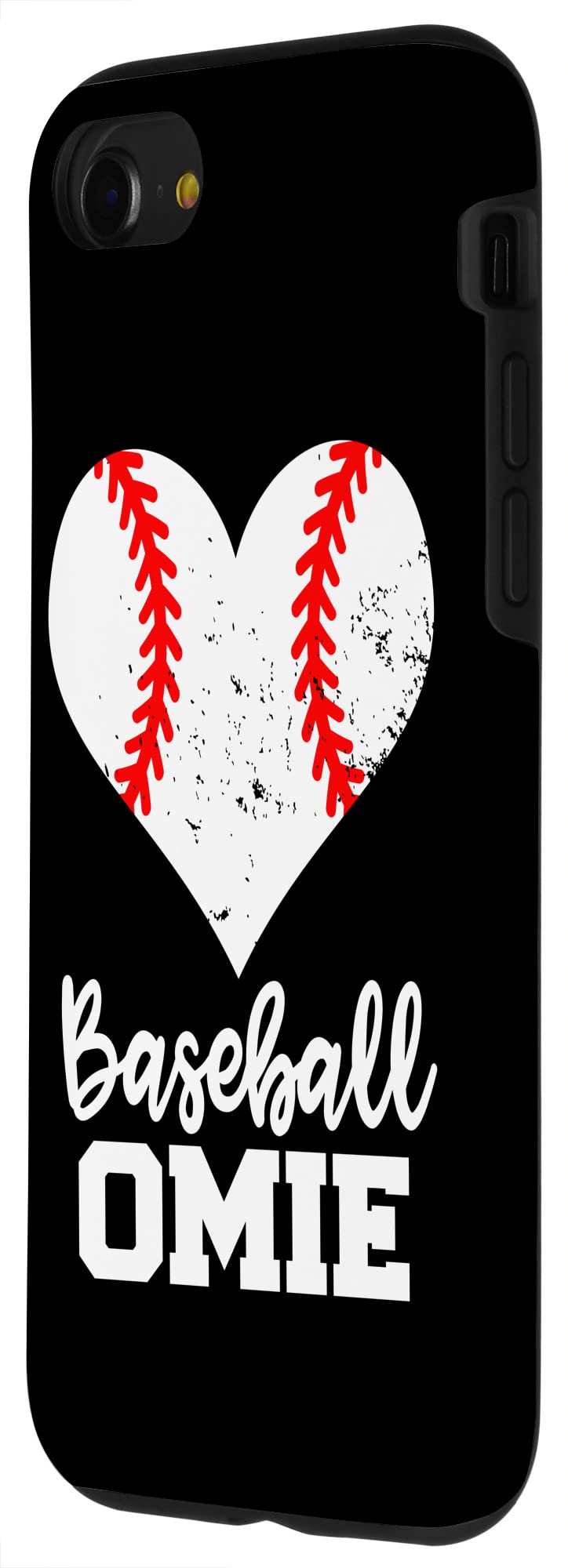iPhone SE (2020) / 7 / 8 Baseball Omie Funny Baseball Heart Grandma Omie Case