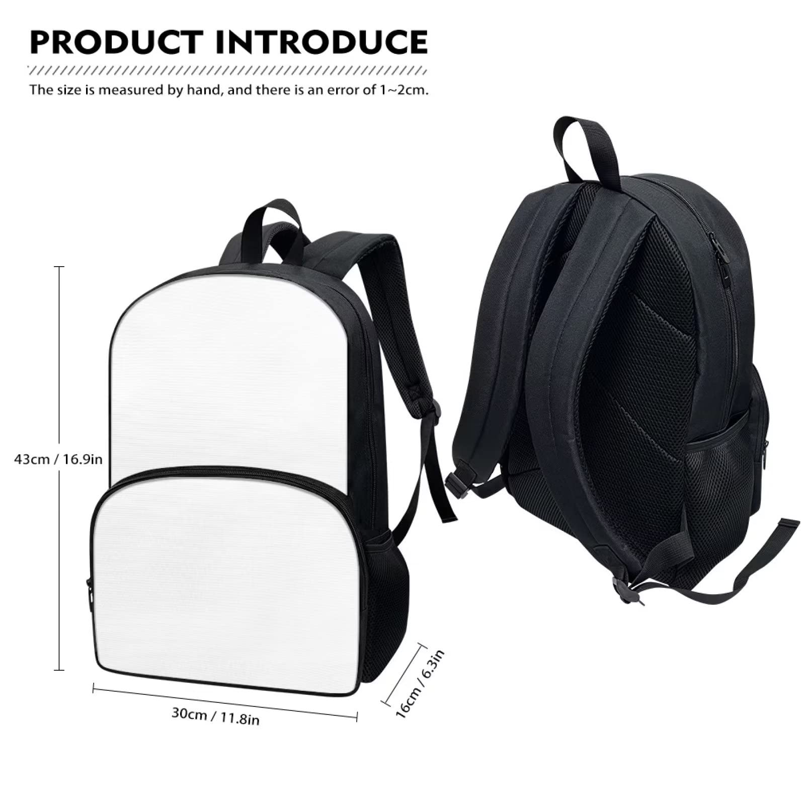 Flashideas Red Mushrooms Kids Backpack 3 In 1 for Middle School Preschool Kindergarten Elementary Book Bag With Adjustable Wide Shoulder Straps Cartoon Teens Bookbags School Supplies Set
