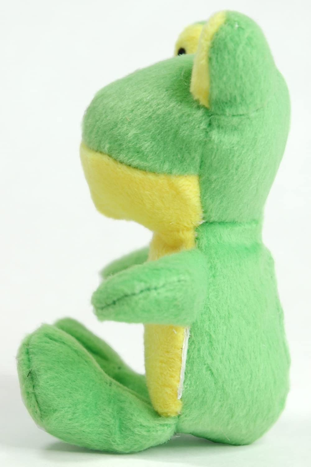 Glory To Dog TinyToy Green Frog Plush Dog Toy for Puppies and Small Dogs