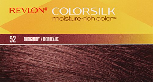 Revlon ColorSilk Moisture Rich Hair Color, 52 Burgundy