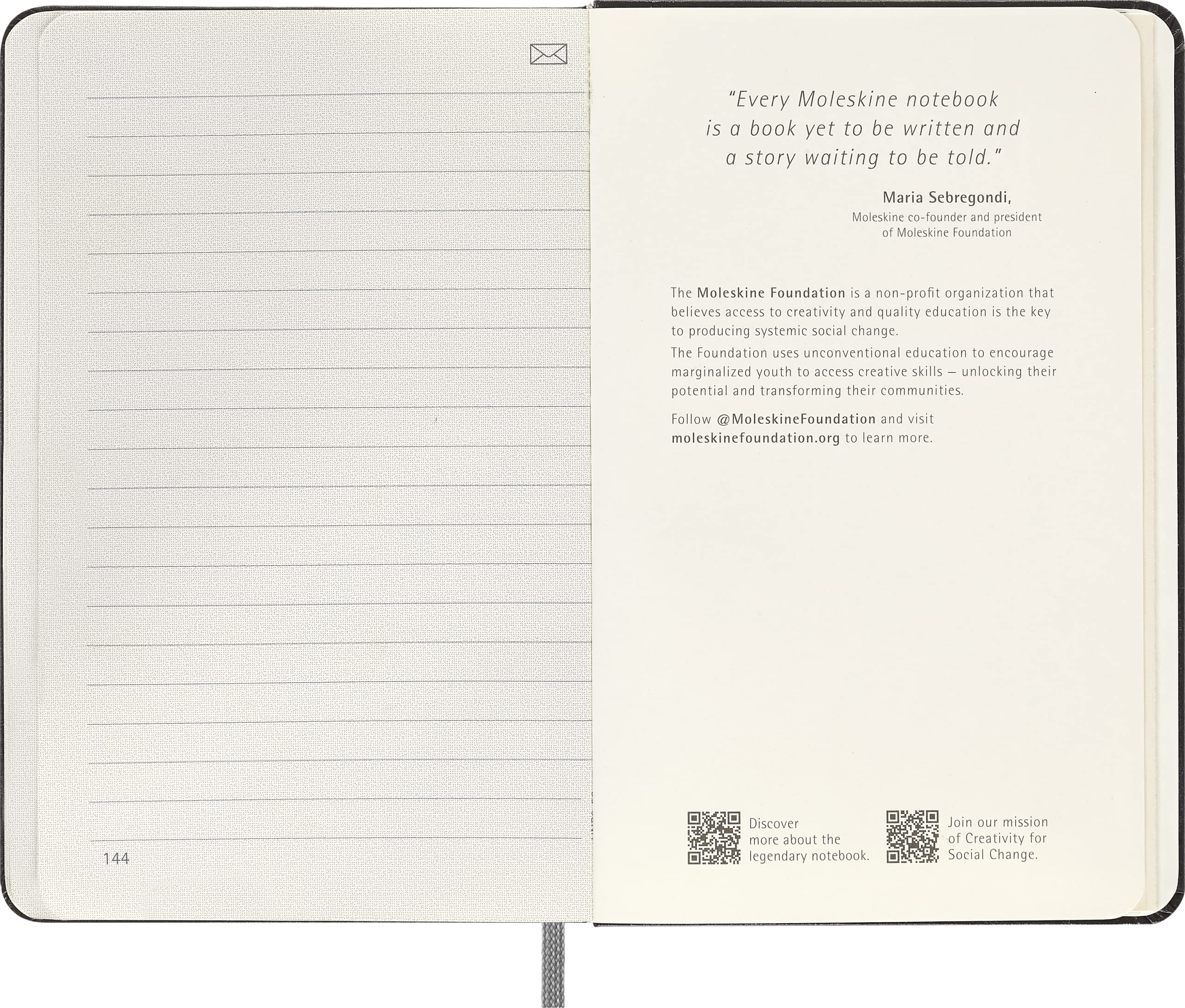 Moleskine Smart Notebook, Pocket, Ruled, Black, Hard Cover (3.5 x 5.5)