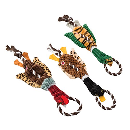 SPOT Ethical Pets 54182 Ducks Skinnies Tugs Dog Toy, 23", Assorted