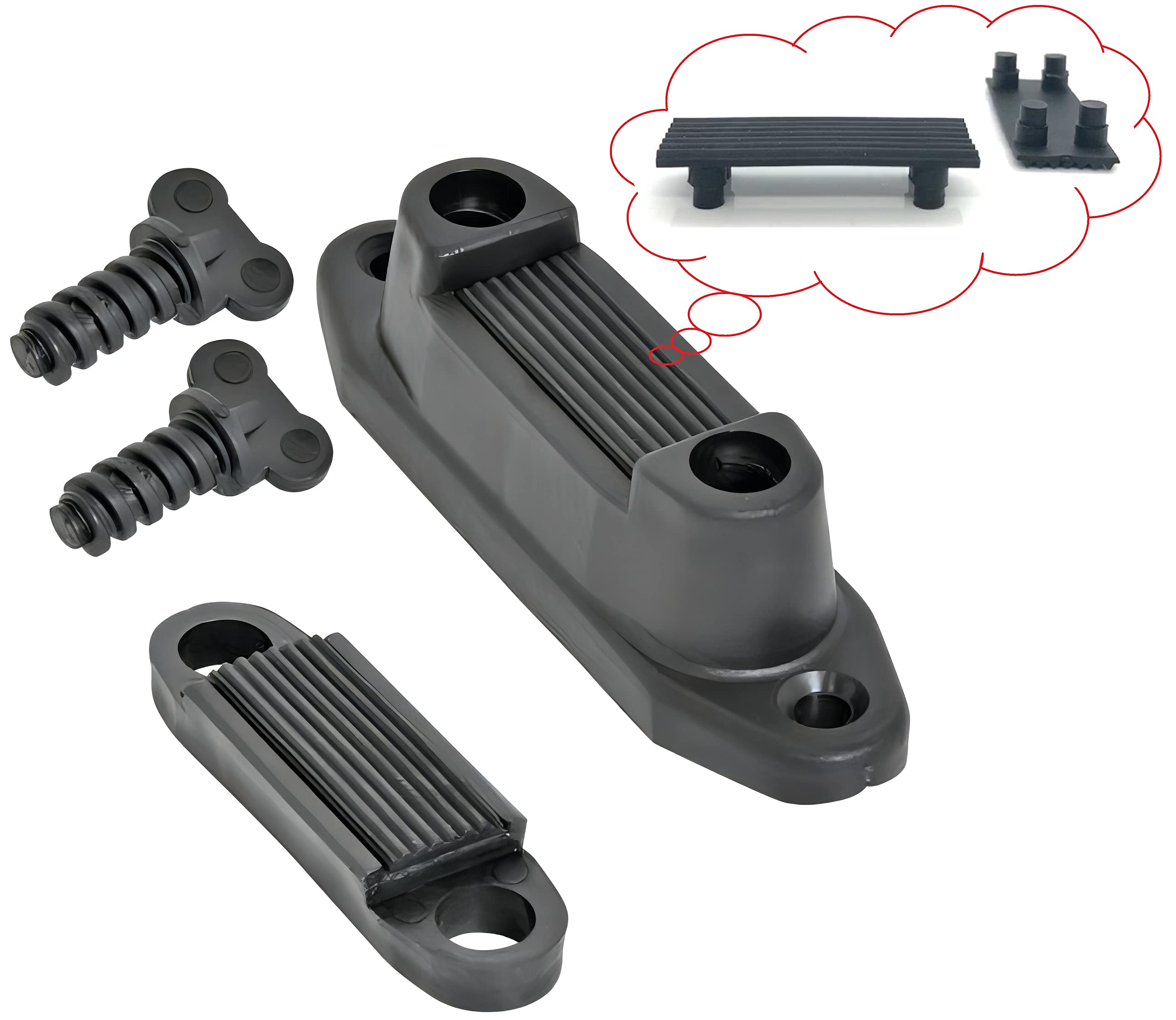 RiteFence Electric Fence Tape Clamp/Corner/Stretch/Tensioner Insulator Screwlock Polytape Nail & Screw on Wood Post PK25