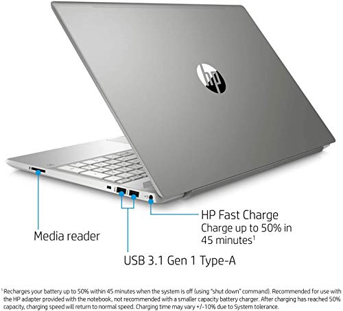 HP Pavilion 15 Business Laptop Computer, 10th Gen Intel Core i5-1035G1, 15.6" HD IPS Touchscreen, 12GB RAM, 512GB SSD, Win 10 Pro, Wi-Fi 5, Bluetooth, Webcam, B&O Audio, HDMI | 32GB usb card