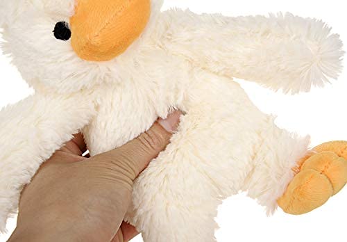 HOOPET Plush Duck Dog Toy - Large Squeaky Soft Pillow Snuggle Cuddle Puppy Toy for Big, Medium & Small Breed Dogs