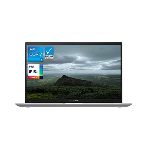 ASUS VivoBook Pro 14 OLED Business Laptop, 14" 2.8K OLED (400nits 100% DCI-P3), Intel 4-Core i5-11300H, Backlit Keyboard, Harman/kardon Audio, Windows 11 (8GB RAM | 1TB PCIe SSD)