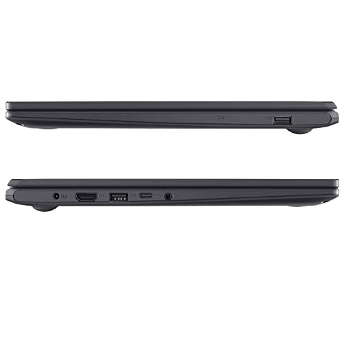 ASUS L510 15.6" Ultra Thin Laptop, Quad-Core Intel Pentium Silver N5030, 4GB DDR4 RAM, 128GB eMMC, 1 Year Office 365, AC WiFi, Bluetooth, USB-C, Black, Windows 11 Pro, BROAG USB Extension Cable