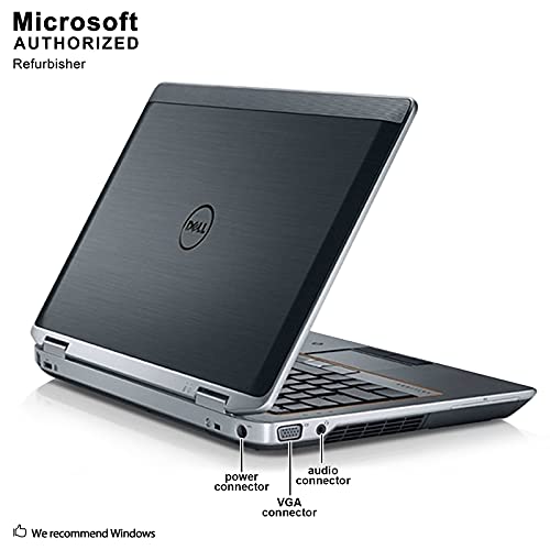 Dell Latitude E6320 Laptop - HDMI - Intel i5 2.5ghz - 4GB DDR3 - DVDRW - 250GB SATA HDD - Windows 10 Pro 64bit - (Renewed)