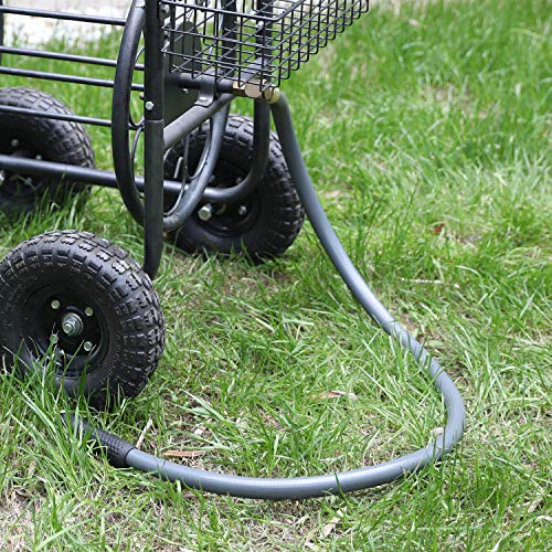 Worth Garden 5/8 in. x 3ft Short Hose - Durable PVC Non Kinking Heavy Duty Water Hose with Brass Hose Fittings - 12 Years Warranty - H055D01