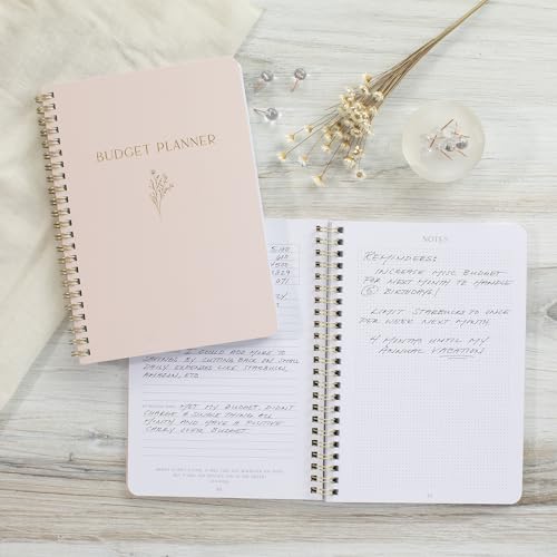 Easy to Use Monthly Budget Planner - 12 Month Financial Organizer with Expense Tracker Notebook - Monthly Money Budgeting Book That Manages Your Finances Effectively