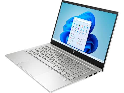 HP 2023 14" FHD IPS Screen Laptop PC AMD 8-Core Ryzen 7 5825U 32GB DDR4 RAM 1TB NVMe SSD AMD Radeon Graphics Webcam HDMI2.1 WiFi AX Backlit Keyboard Fingerprint USB-C w/DP Windows 11 Pro w/ RE USB