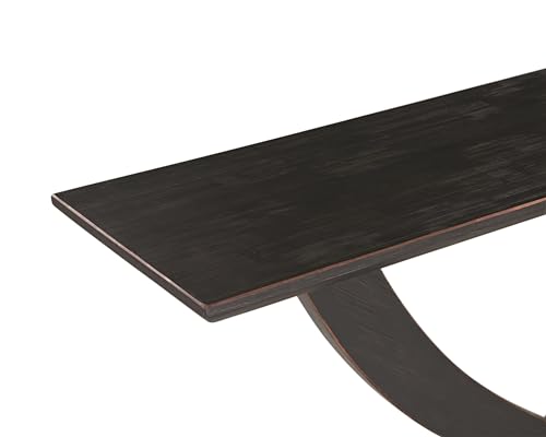 Rasmus Console Table - Black Charcoal