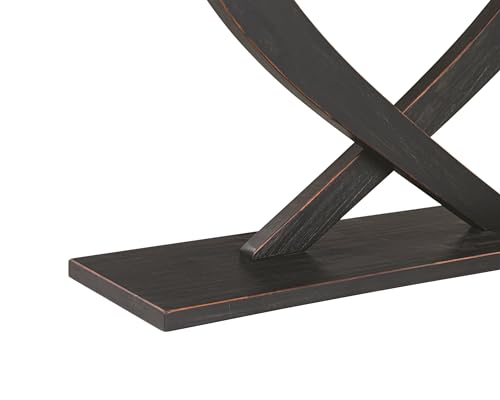 Rasmus Console Table - Black Charcoal