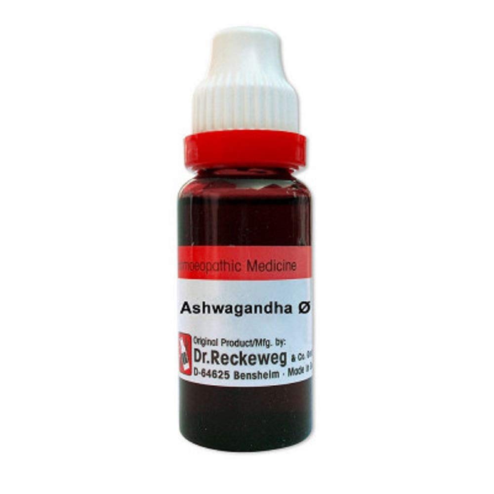 Dr. Reckeweg Homeopathy Ashwagandha Mother Tincture Q (20 ML) by Exportmall