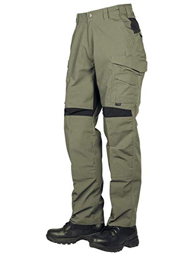 Tru-Spec mens 24-7 Series Pro Flex Pant, Ranger Green/Black, 36W x 32L US