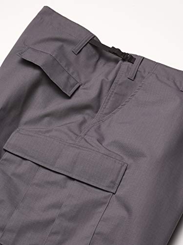 Tru-Spec Men's BDU Pants - Tactical Uniform Pants for Military and Law Enforcement, 65/35 Poly Cotton Blend, Charcoal Grey, Medium