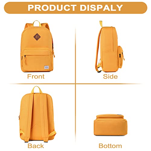 RAVUO Lightweight School Backpack Water Resistant Men Women Classic Bookbag for Teenager Girls Boys