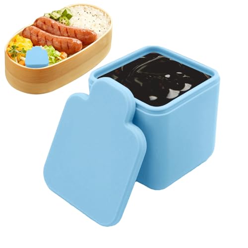 Salad Dressing Container Fits Omie Box | Silicone Sauce Dressing Containers With Lids | Dishwasher Safe Leakproof Portable Storage Container Ovenable For Dips, Jam, Salad Dressing, Sauce
