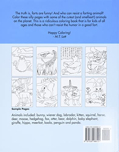 The Farting Animals Coloring Book