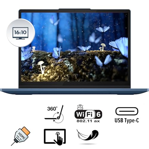 Lenovo Flex 3i 2-in-1 Chromebook Tablet - 12.2" Touchscreen, Wi-Fi 6, USB-C, Long Battery Life, HDMI, 4GB RAM, 64GB eMMC - Kids Laptop