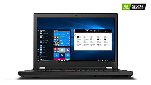 Lenovo ThinkPad P15 Gen 1 Laptop, Intel Core i7-10750H, 32GB DDR4 SDRAM, 512GB SSD, NVIDIA Quadro T2000 4GB, Windows 10 Pro (20ST004DUS)
