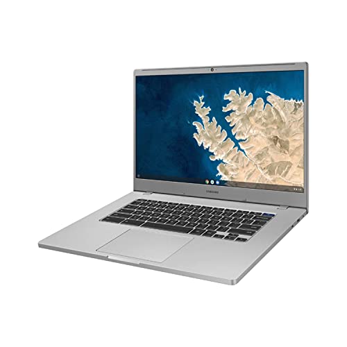 SAMSUNG Chromebook 4+ XE350XBA-K04US 15.6" 4GB 32GB eMMC Celeron® N4000 1.1GHz ChromeOS, Silver (Ren
