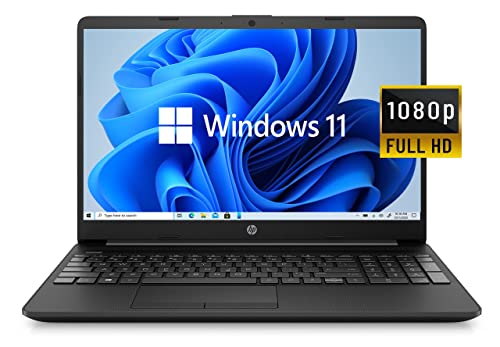 2022 Newest HP Notebook 15 Laptop, 15.6" Full HD Screen,Intel Celeron N4020 Processor, 16GB DDR4 Memory, 1TB SSD, Online Meeting Ready, Webcam, Type-C, RJ-45, HDMI, Windows 11 Home, Black