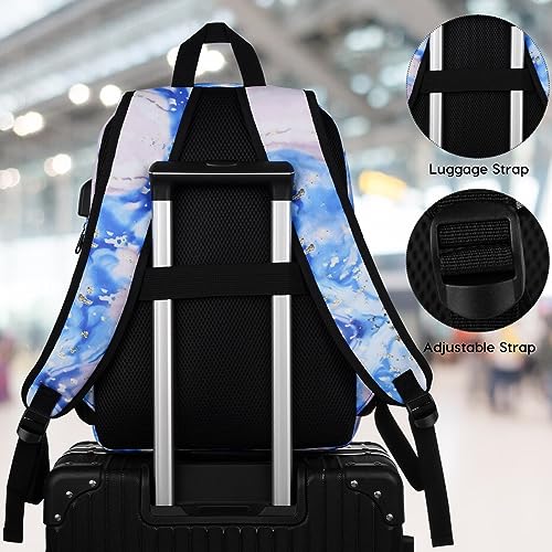 YAMTION School Backpack,Classic Cute Bookbag Men and Teen Boy Schoolbag with USB Charging Port for High School College Office Work Travel