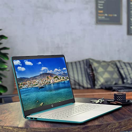 HP Newest Laptop, 15.6" FHD Screen, AMD Ryzen 5 5500U Processor, 32GB RAM, 1TB SSD, Webcam, SD Card Reader, HDMI, Bluetooth, Wi-Fi, Windows 11 Home, Blue