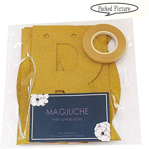 Gold 79 Year Loved Banner, Gold Glitter Happy 79th Birthday Party Decorations, Supplies