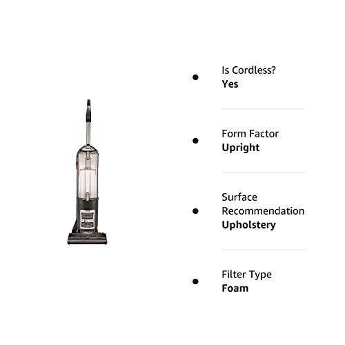 Shark Navigator DLX Upright Professional Bagless Multi-Surface Vacuum Black (Renewed)