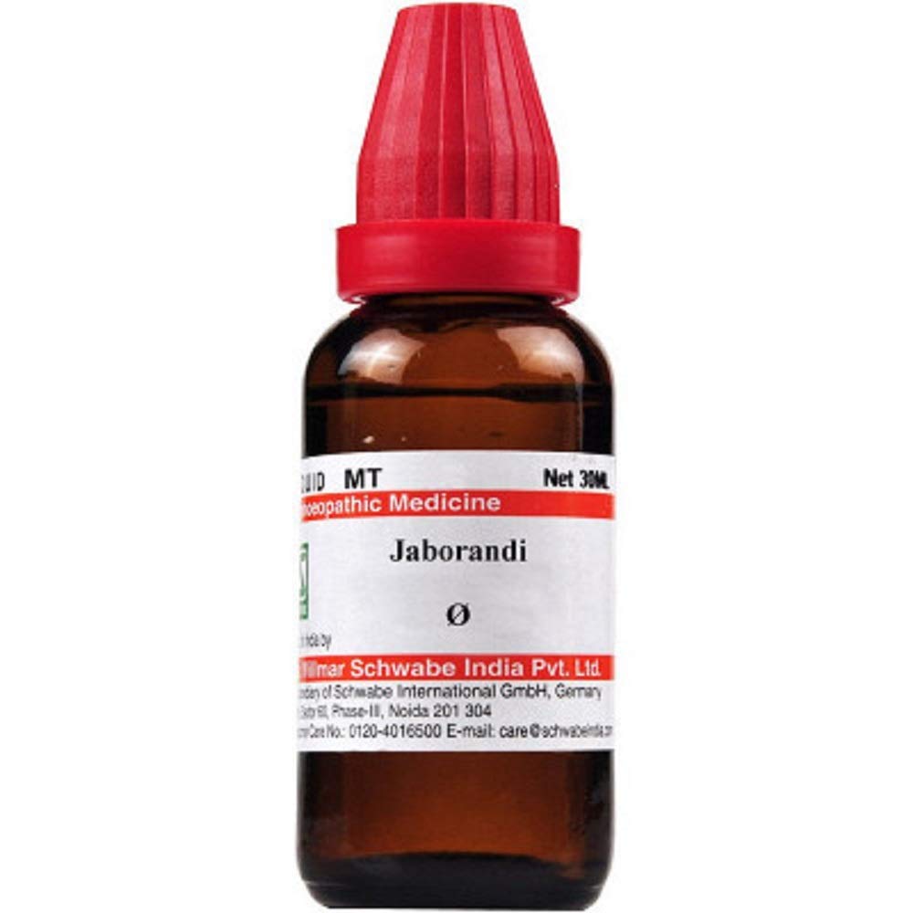 Willmar Schwabe Homeopathy Jaborandi Mother Tincture Q (30 ML)