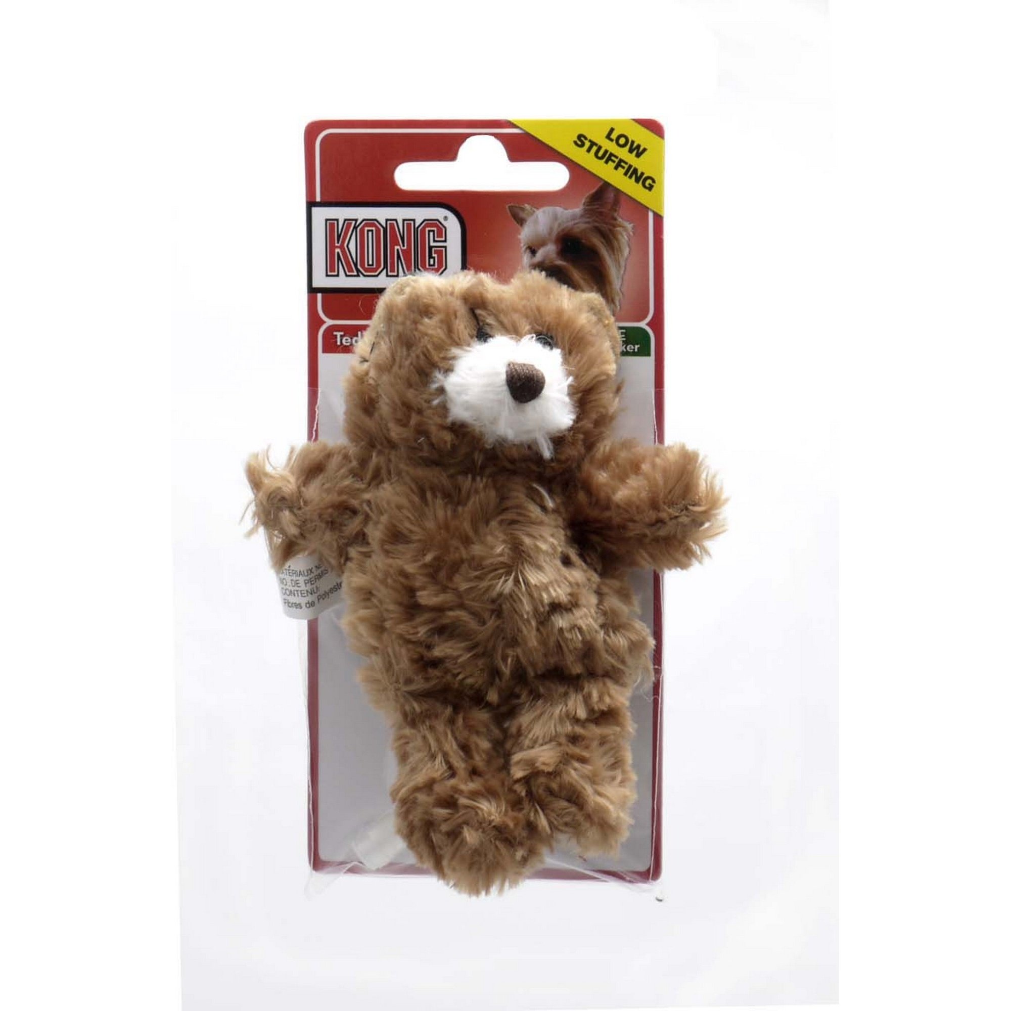 KONG Duckie Dog Toy, Extra Small, Yellow