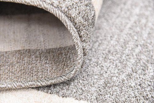 Unique Loom Del Mar Collection Area Rug-Transitional Inspired with Modern Contemporary Design, Rectangular 5' 0" x 8' 0", Gray/Ivory