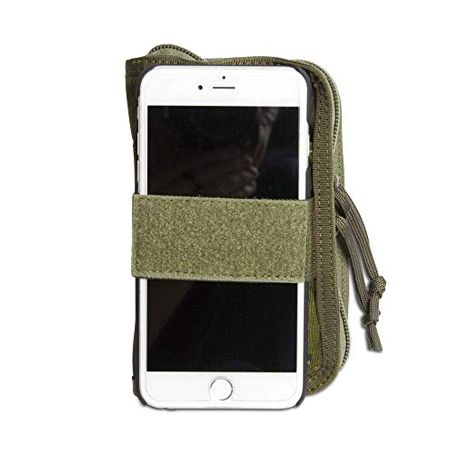 Field Notes 3x5 Notebook Cover System, with 4 Pleated Pen/Marker Slots, Zippered, Cordura Fabric (in Canadian Digital Camo)