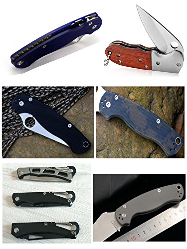SICODA EDC Knives handle pivot pin screw,survival knife rivets pocket folding knife shaft fasteners,pack 10 sets