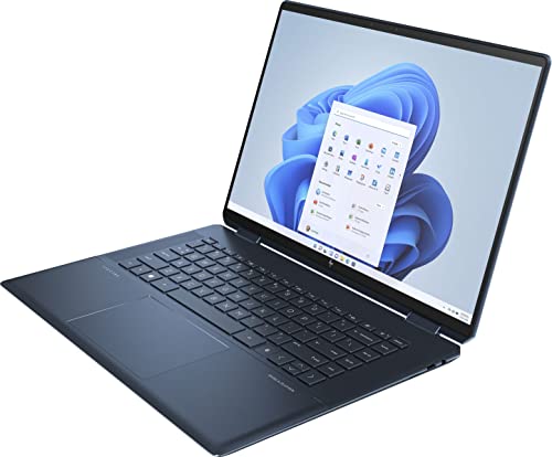 HP Spectre x360-16 2-in-1 IPS Laptop (Intel i7-11390H 4-Core, 16GB RAM, 512GB PCIe SSD, Intel Iris Xe, 16.0" 60Hz Touch 3072x1920, Active Pen, Fingerprint, WiFi, Win 11 Pro) with Hub
