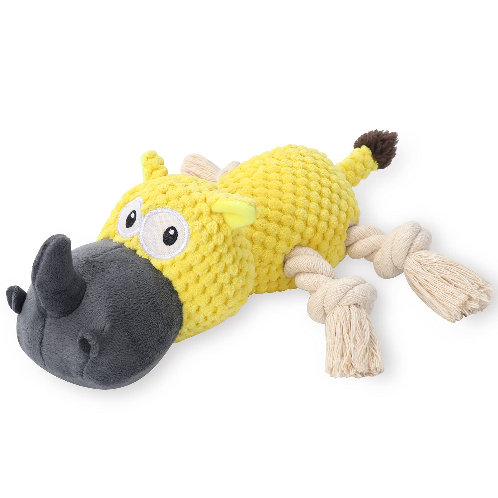 X-XDUN Dog Toy, Large Dog Squeaky Toys, Stuffed Animal Dog Plush Toy for Puppy, Small, Middle, Large Dogs,Puppy Chew Toys Small Dogs to Keep Them Busy