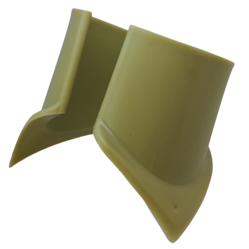 RailWrangler Post and Rail Fence Clips - 30 Pack with Mounting Hardware - Green Matches Pressure Treated Wood - Brackets for Round Rail Fencing - Quality HDPE Outlasts Treated Wood - Made in Canada