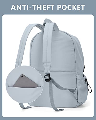 Backpacks For School Backpack For College Bookbag For Women School Bag Book Bags Waterproof Gym Backpack For Women Men Simple Aesthetic Backpack Blue
