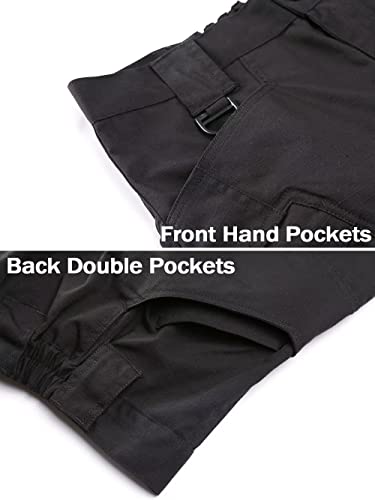 MAGCOMSEN Work Pants Men Lightweight Hiking Pants Mens Waterproof Pants Cargo Pants Tactical Pants for Men Fishing Pants Rain Pants Camping Pants Army Green
