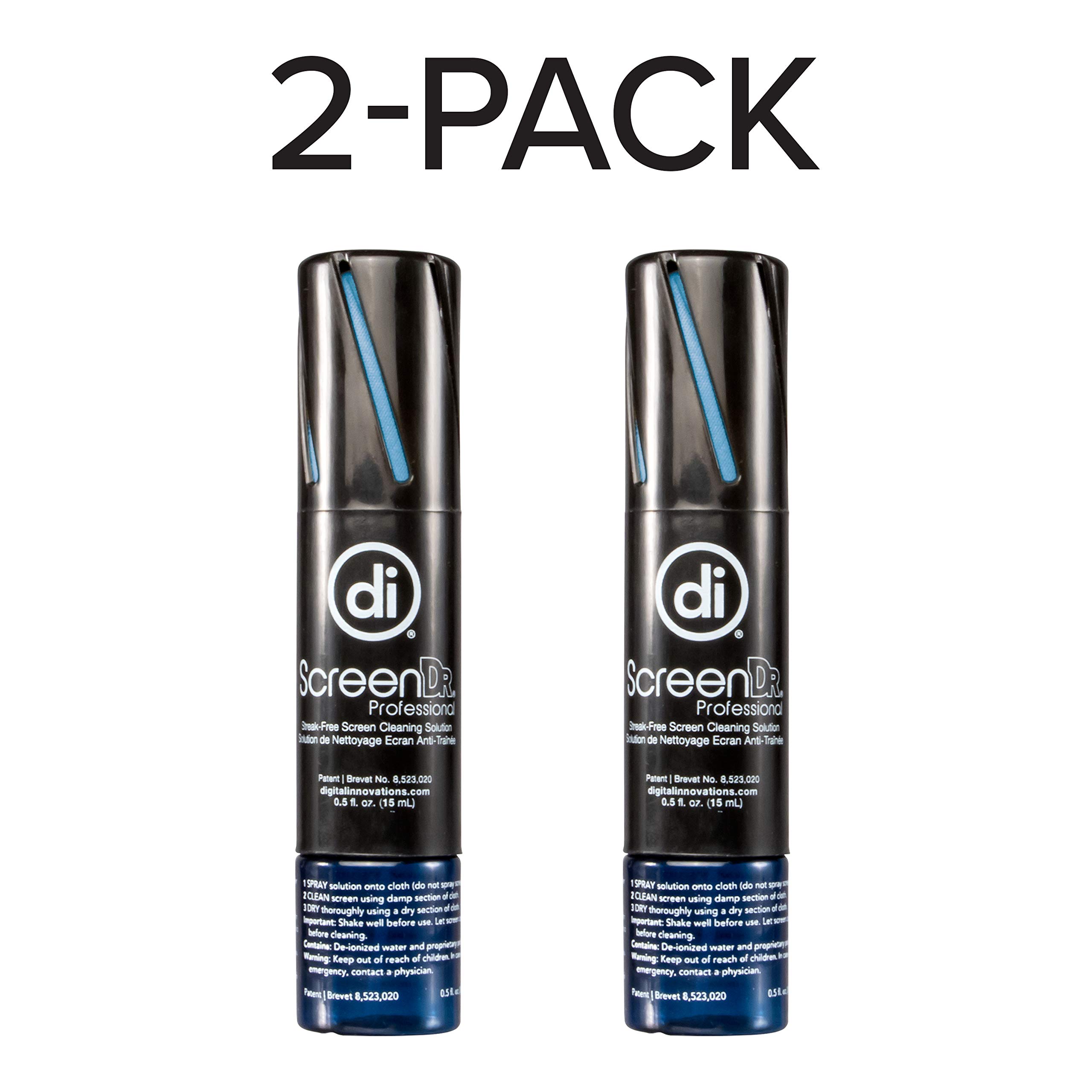Allsop Digital Innovations ScreenDr 0.5 oz Screen Cleaning Kit Travel Size 2 - pack for Laptops / Tablets / Smartphones, .05 oz 32031