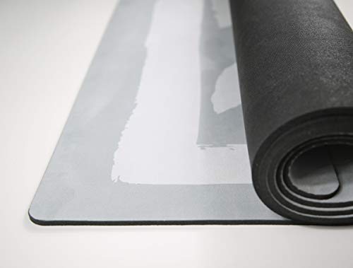 Tribe West Large, Stylish Playmat | Microfiber Suede and Durable, Eco-TPE (Mali Grey)