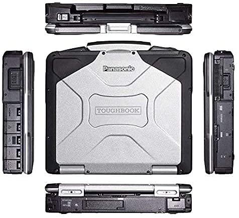 Panasonic Toughbook CF-31 MK5, Intel i5-5300U @2.3GHz, 13.1-inch LED Touchscreen, 16GB, 512GB SSD, Windows 10 Pro, WiFi, Bluetooth, DVD, 4G LTE, Backlit Keyboard, Webcam, GPS (Renewed)