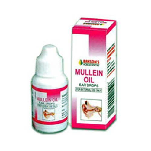2 Lot Bakson's Homeopathy - Mullein Oil Ear Drops "FAST DELIVERY GAURANTEED"