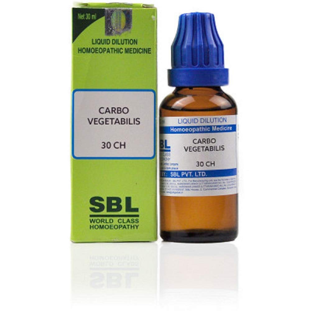 SBL Homeopathy Carbo Vegetabilis (30 CH) (30 ML) by Qualityexports