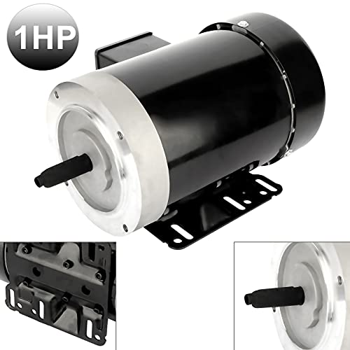 1HP Electric Motor 1725 RPM General Purpose Three Phase Motor 56C Frame 5/8“ Shaft Diameter Rolled Steel Shell 60HZ 230V/460V TEFC
